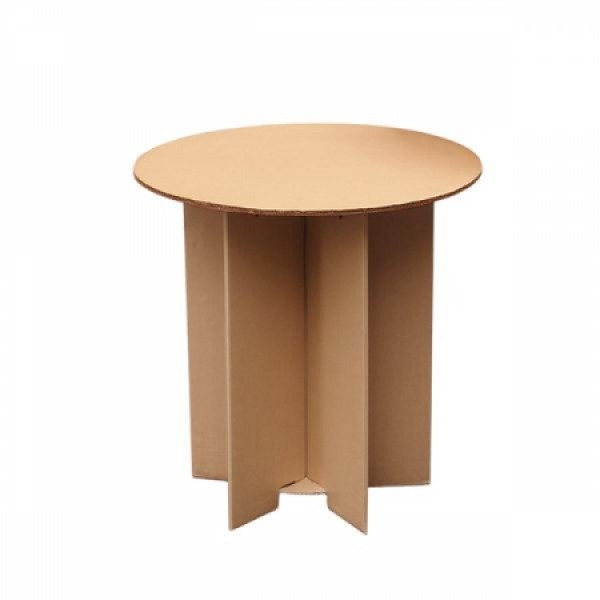 Mobilier en carton-Table en carton H.75cm - Étoile - Solutions Tech ...